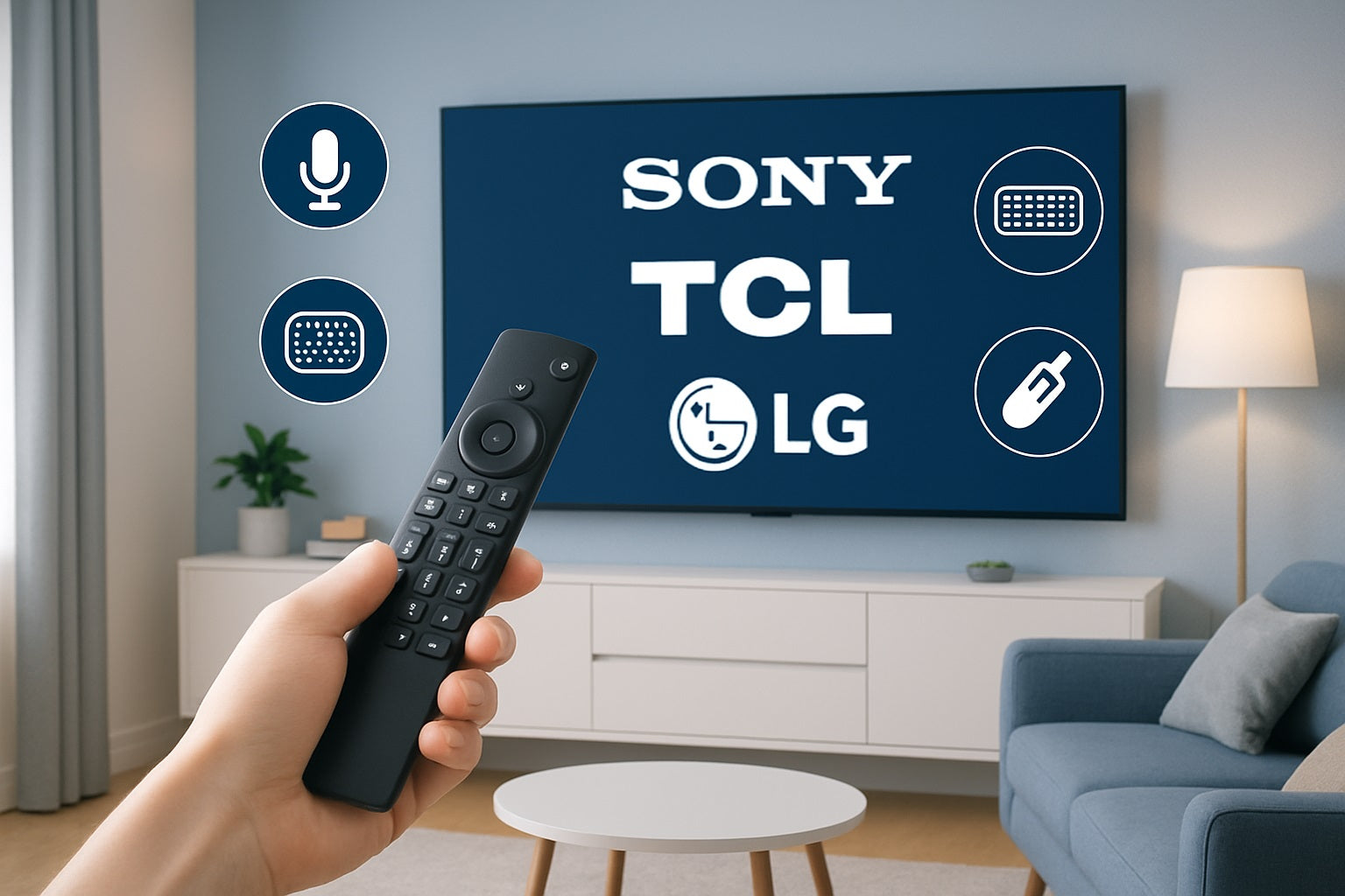 Universal TV Remotes for Sony, LG, TCL & More | Sun Cheong