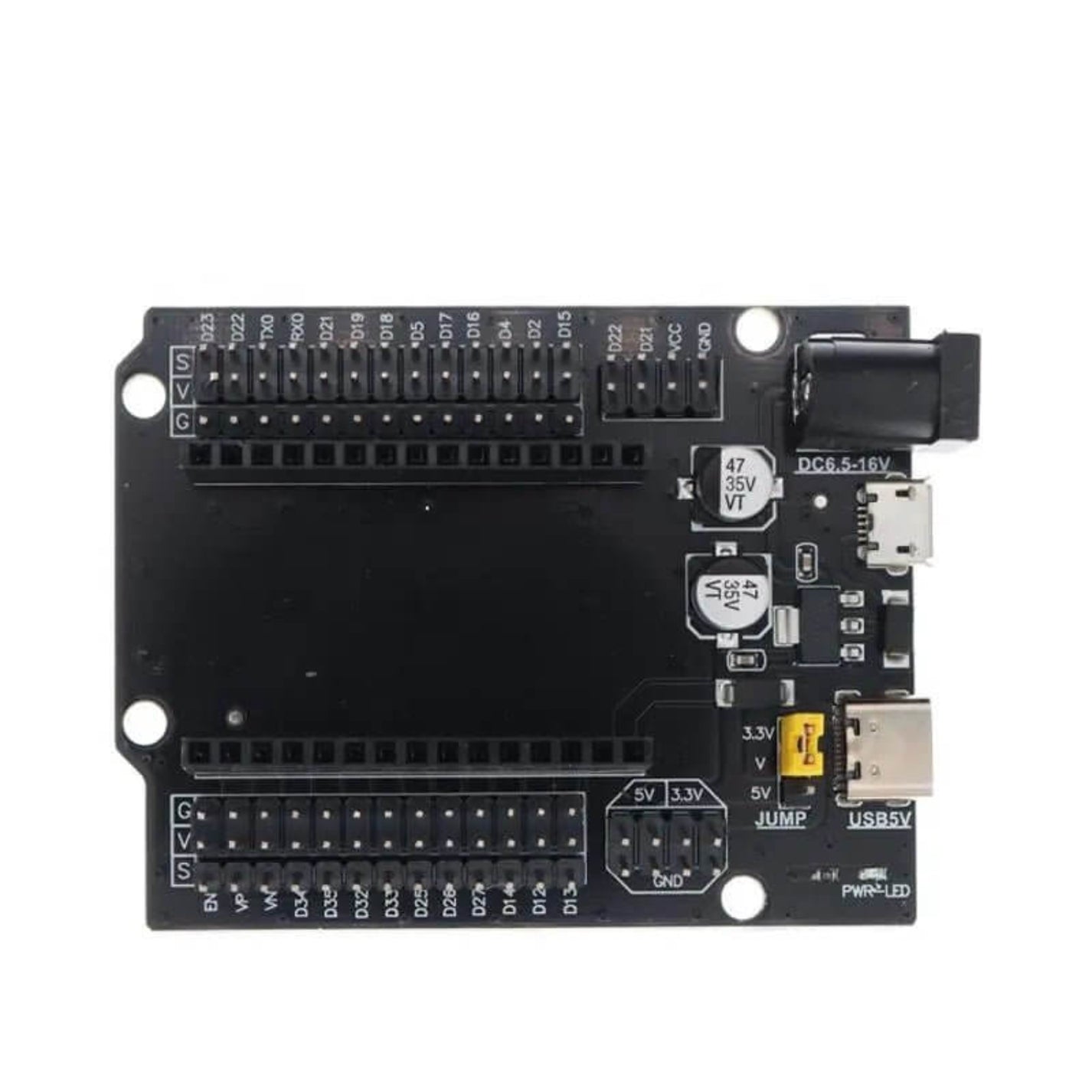 ESP32 30-Pin Expansion Board for DevKitC | Type-C Power